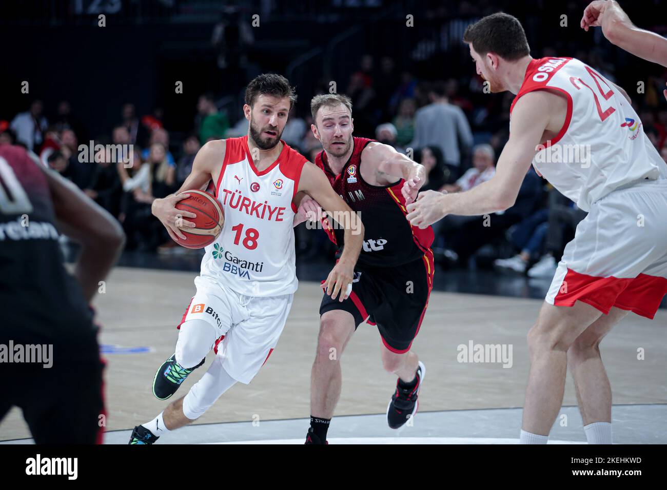 2023 World Championship Qualifiers. Turkey - Belgium Game Stock Photo ...