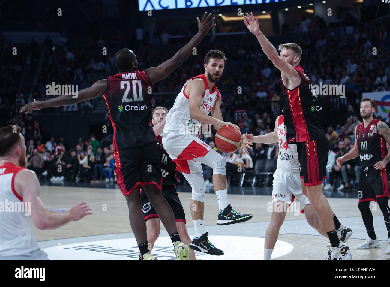 2023 World Championship Qualifiers. Turkey - Belgium Game Stock Photo ...