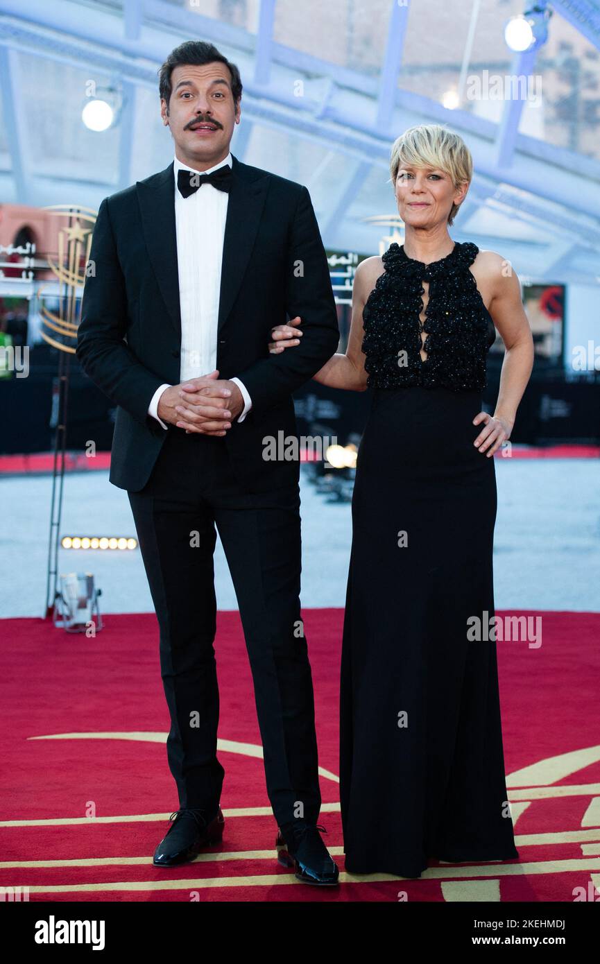 Laurent Lafitte and Marina Fois attending the Tribute to James Gray Red ...