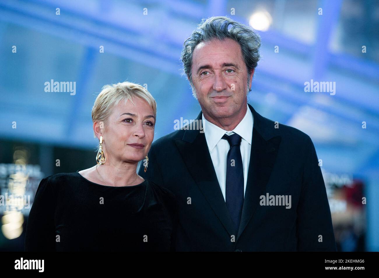 Daniela D'Antonio and Paolo Sorrentino attending the Tribute to James ...