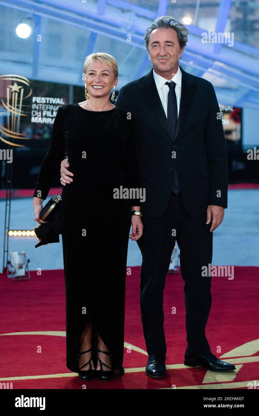 Daniela D'Antonio and Paolo Sorrentino attending the Tribute to James ...