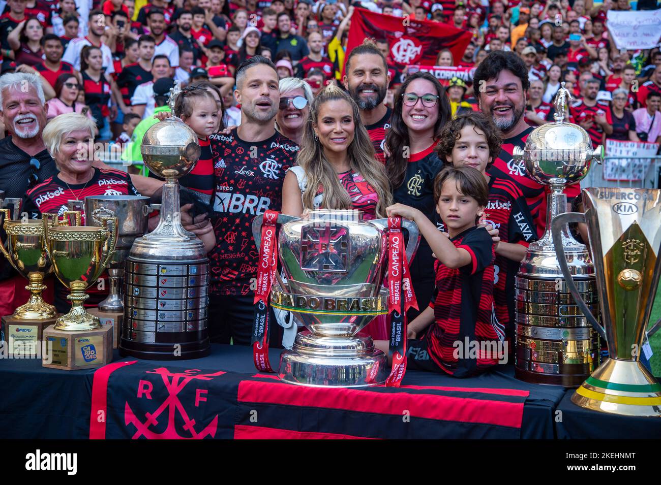 Rio, Brazil - november 12, 2022, Diego Ribas makes his last for the Rio ...