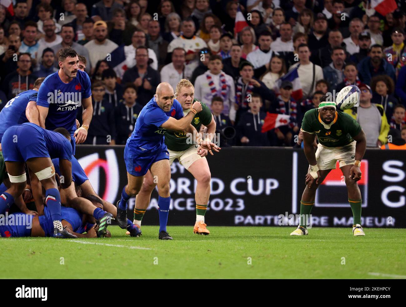 Maxime Lucu of France during the 2022 Autumn Nations Series, rugby ...