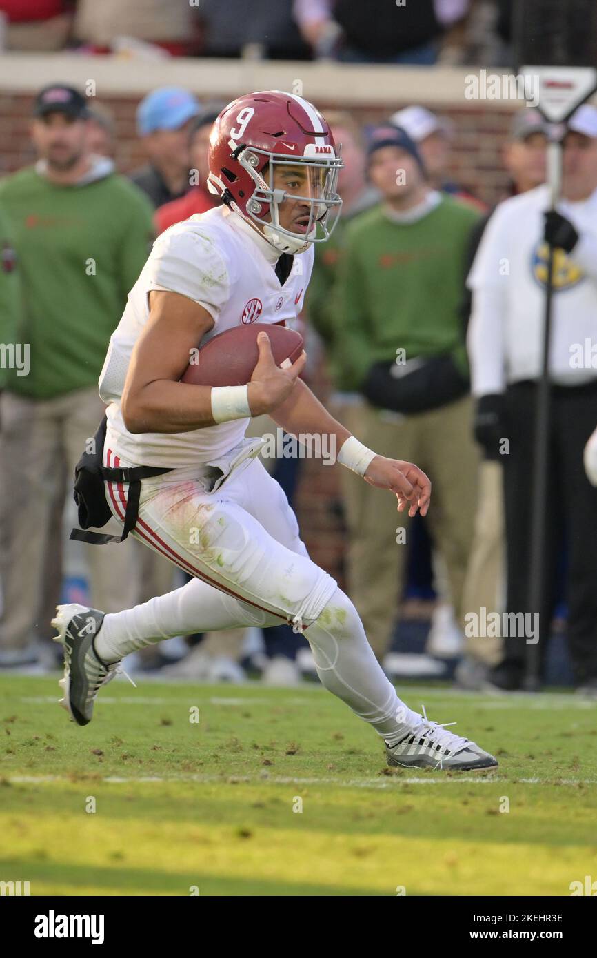 November 12, 2022: Alabama Crimson Tide quarterback Bryce Young #9 ...