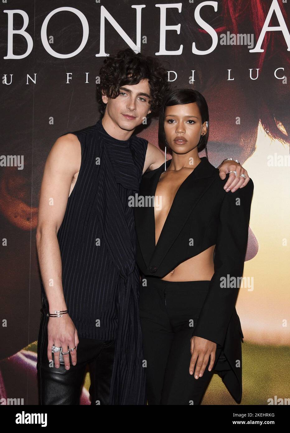 Milan, Italy. 13th Nov, 2022. Milano, Italy Bones and All film ...