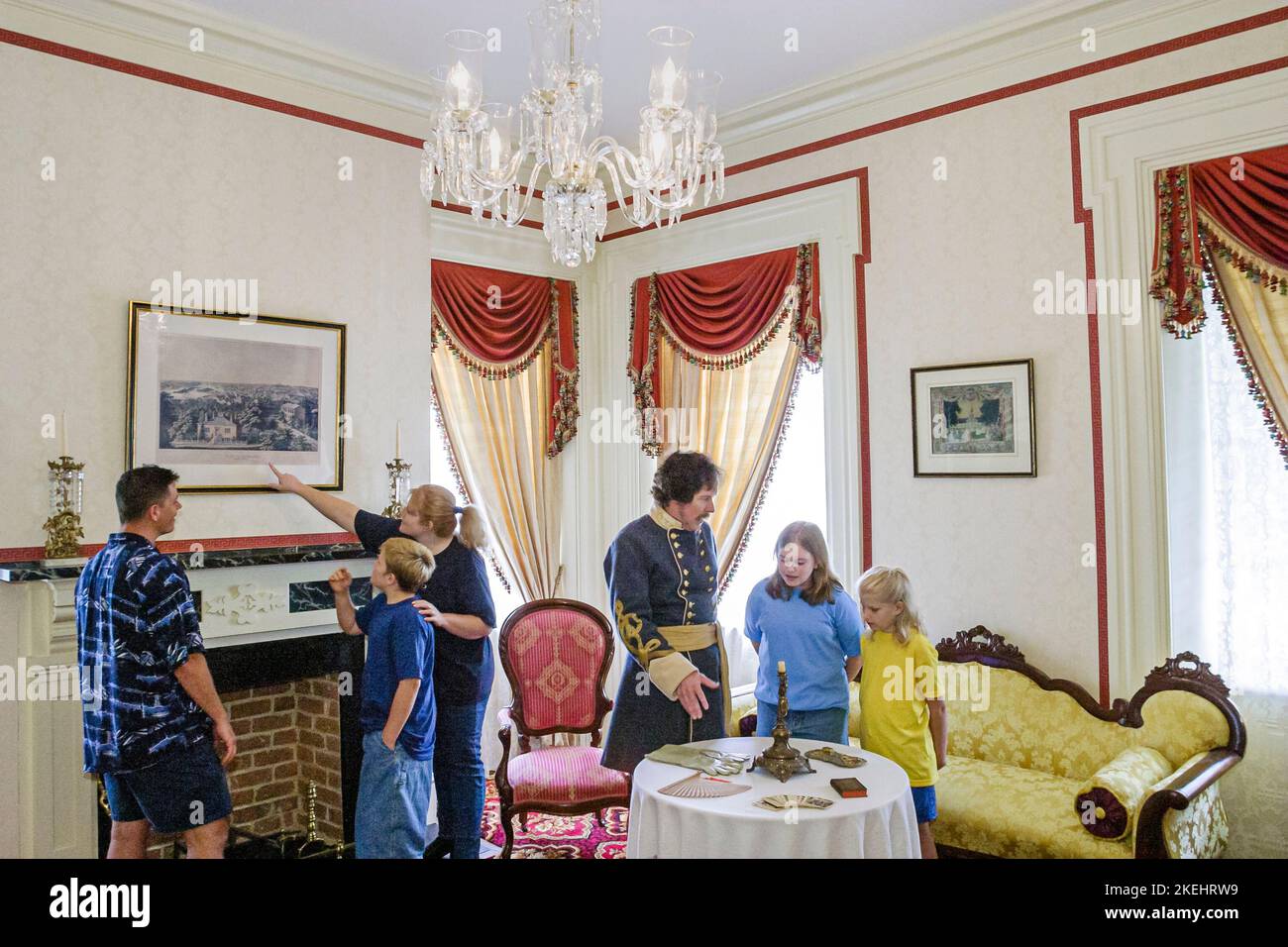 Newport News Virginia,Lee Hall Mansion,visitors travel traveling tour ...