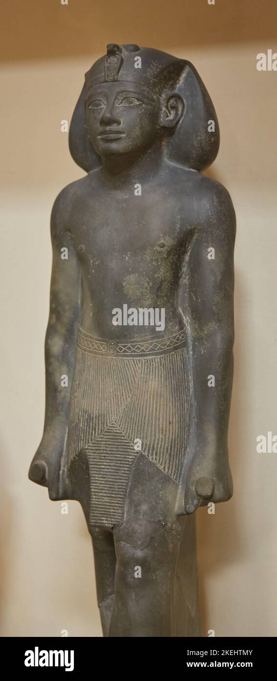 A Statue of Amenhotep II at the Egyptian Museum Stock Photo - Alamy
