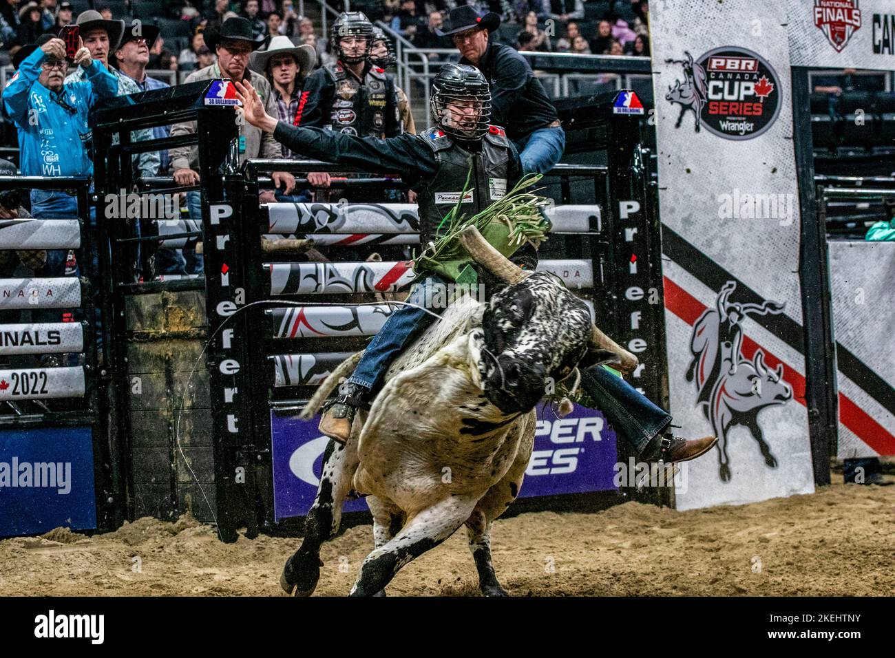 Chad Hartman aboard Tractorland’s Pound Sand in Pound Sand's last run ...