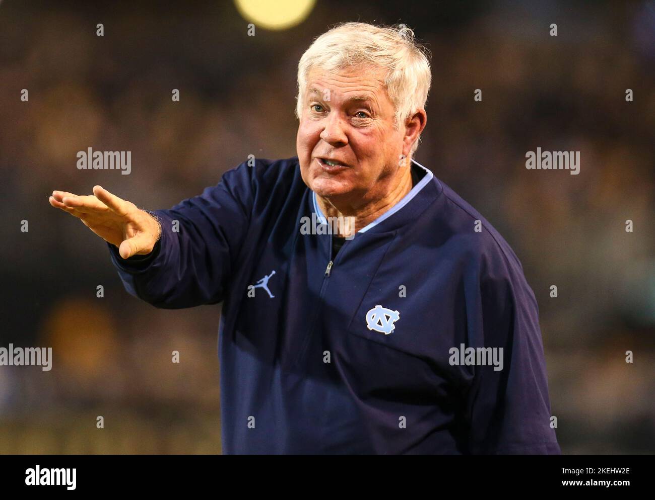 November 12, 2022: Mack Brown is the head football coach for the ...