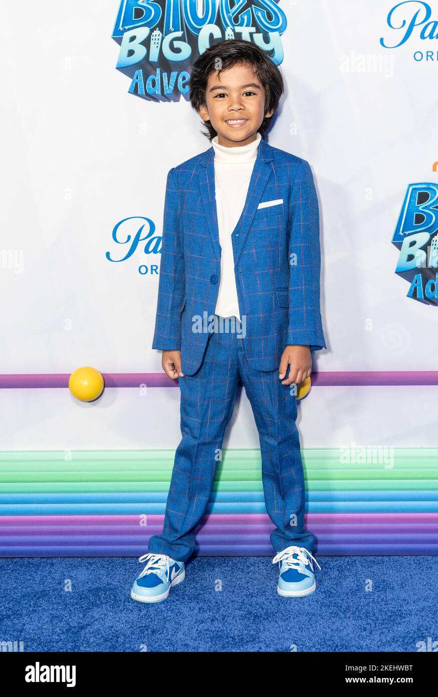 Alesso Spinelli attends premiere of Blue's Big City Adventure at Regal ...