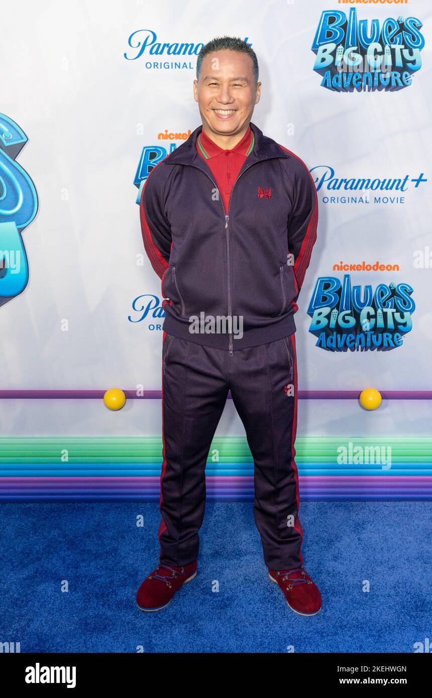 BD Wong attends premiere of Blue's Big City Adventure at Regal Union ...