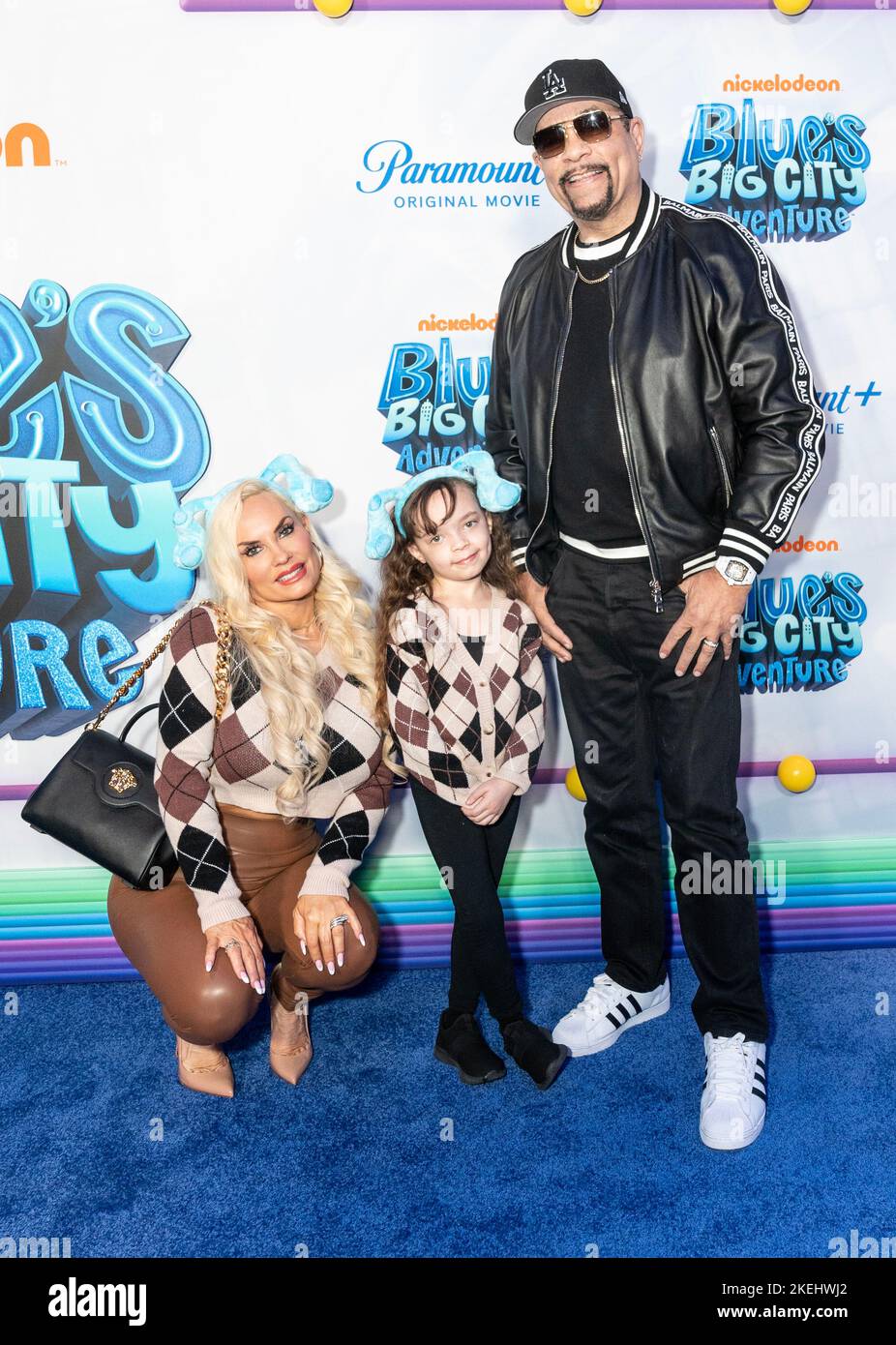 Coco Austin, Chanel Nicole Marrow and Ice-T attend premiere of Blue's ...