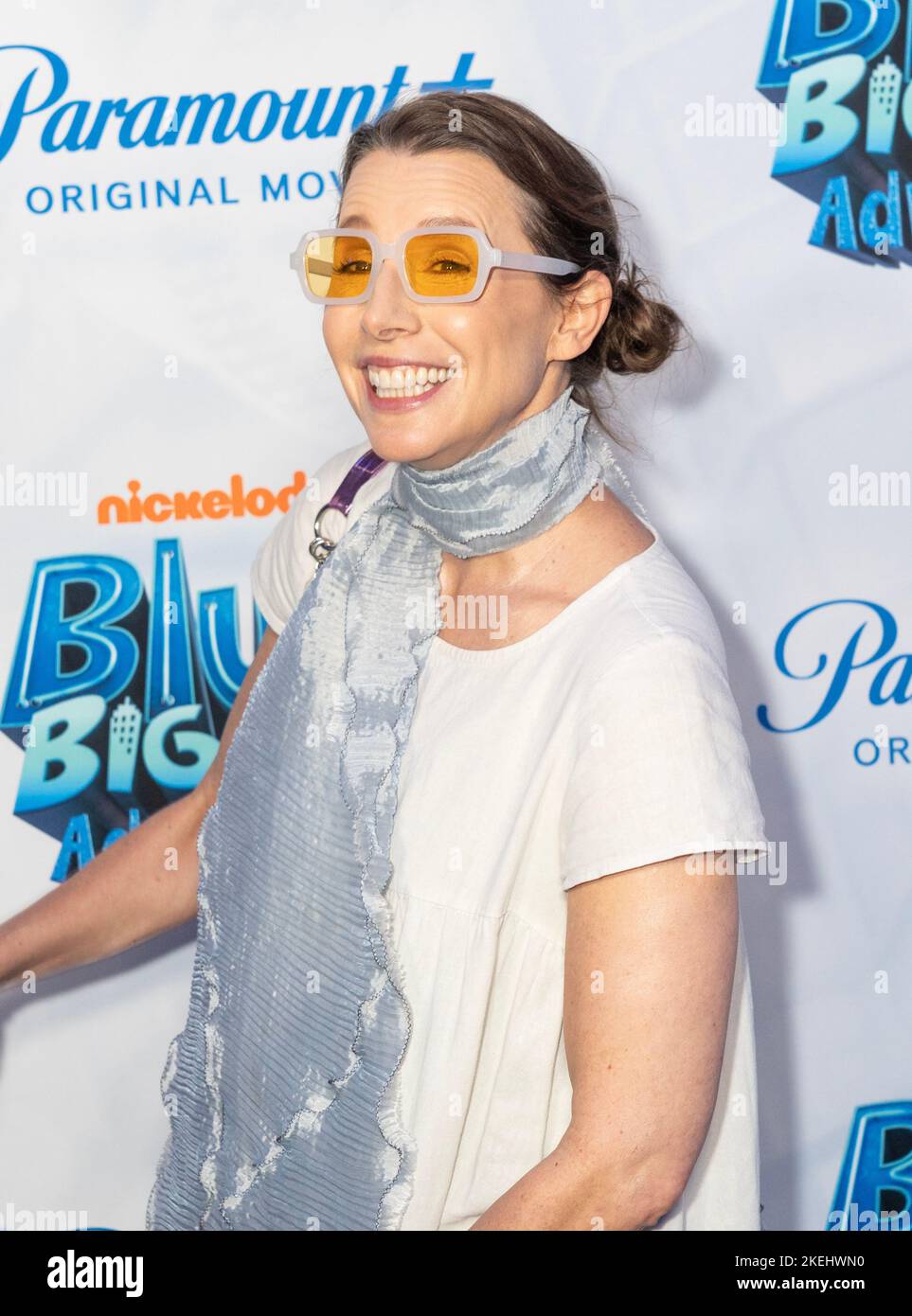 Traci Paige Johnson attends premiere of Blue's Big City Adventure at ...