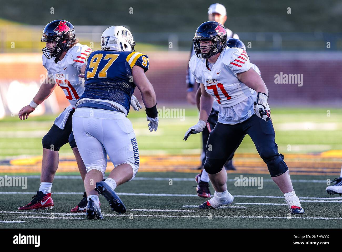 November 12, 2022: University of Central Missouri offensive lineman ...