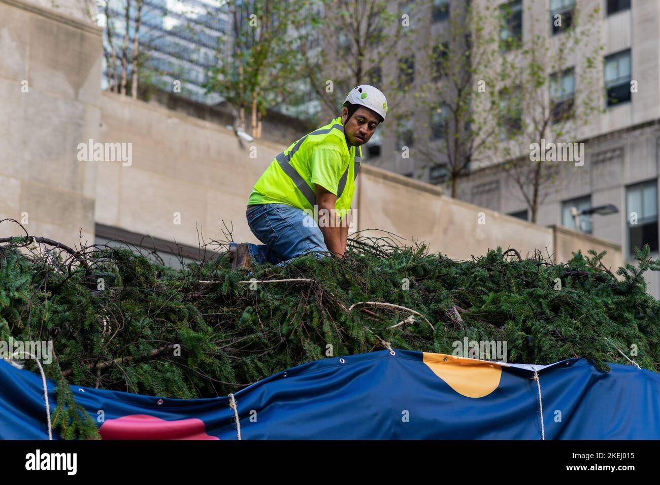 November 12, 2022, New York City, New York, United States: The 82 foot ...