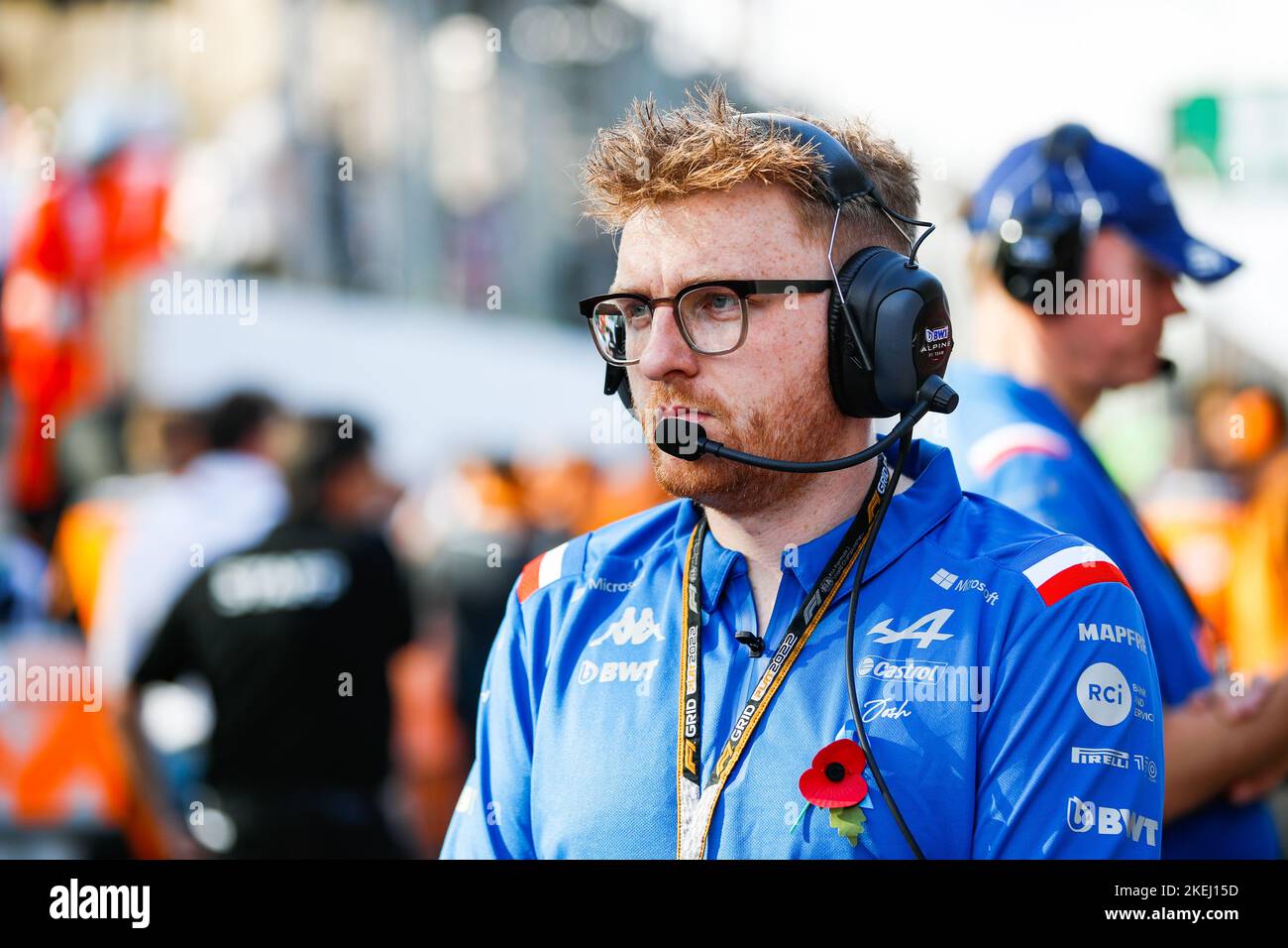 PECKETT Josh, Alpine F1 Team Race engineer during the Formula 1 Heineken Grande Premio de SÃ£o ...