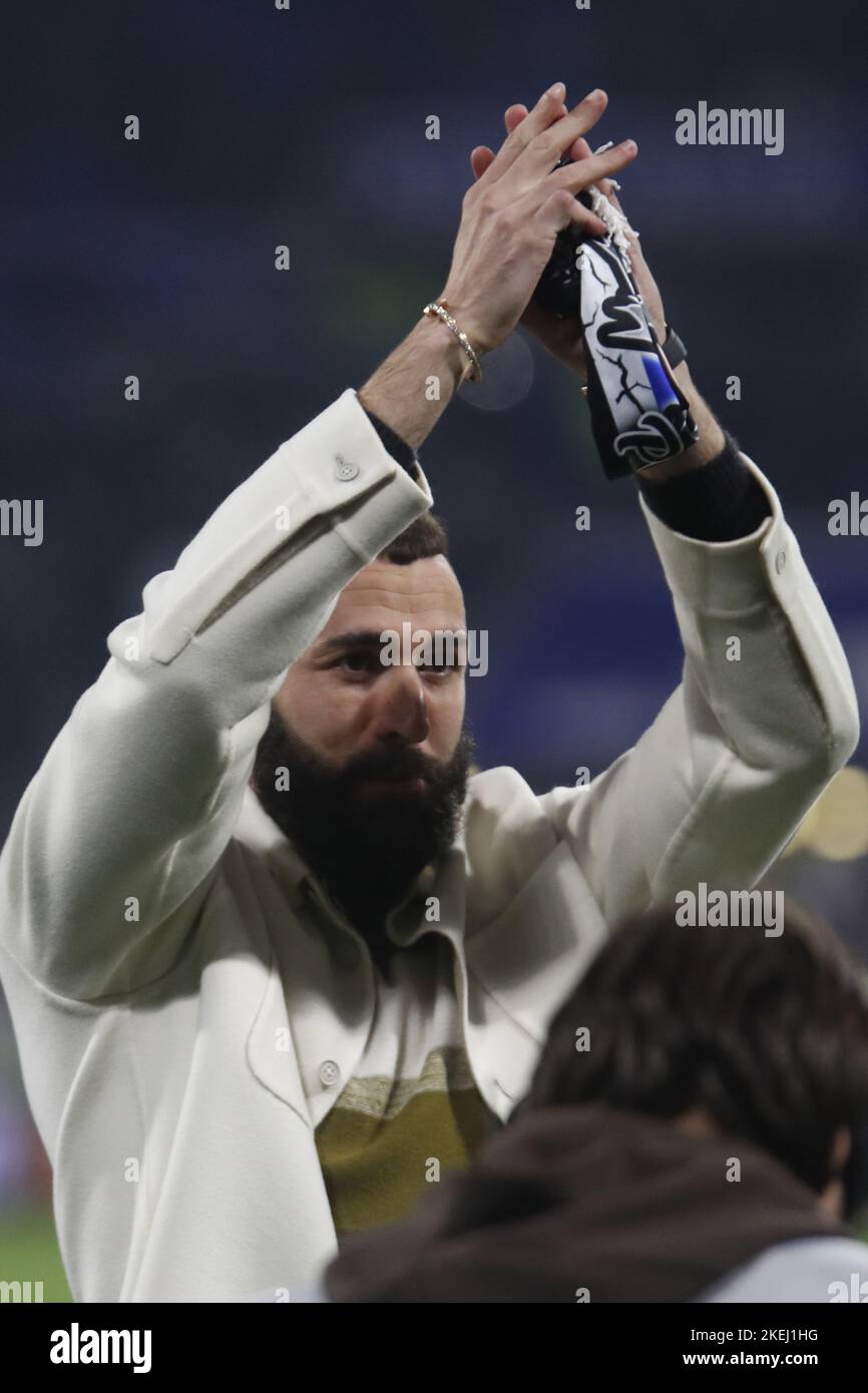 Olympique lyonnais karim benzema hi-res stock photography and images ...