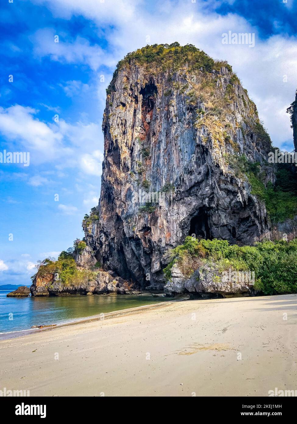 Railay and Phra nang Cave Beach in Krabi, Thailand Stock Photo - Alamy