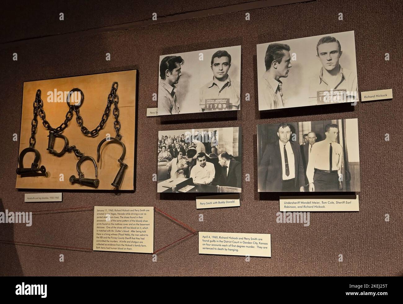 Holcomb, Kansas, USA. 8th Oct, 2022. The famous Clutter Home Murder ...