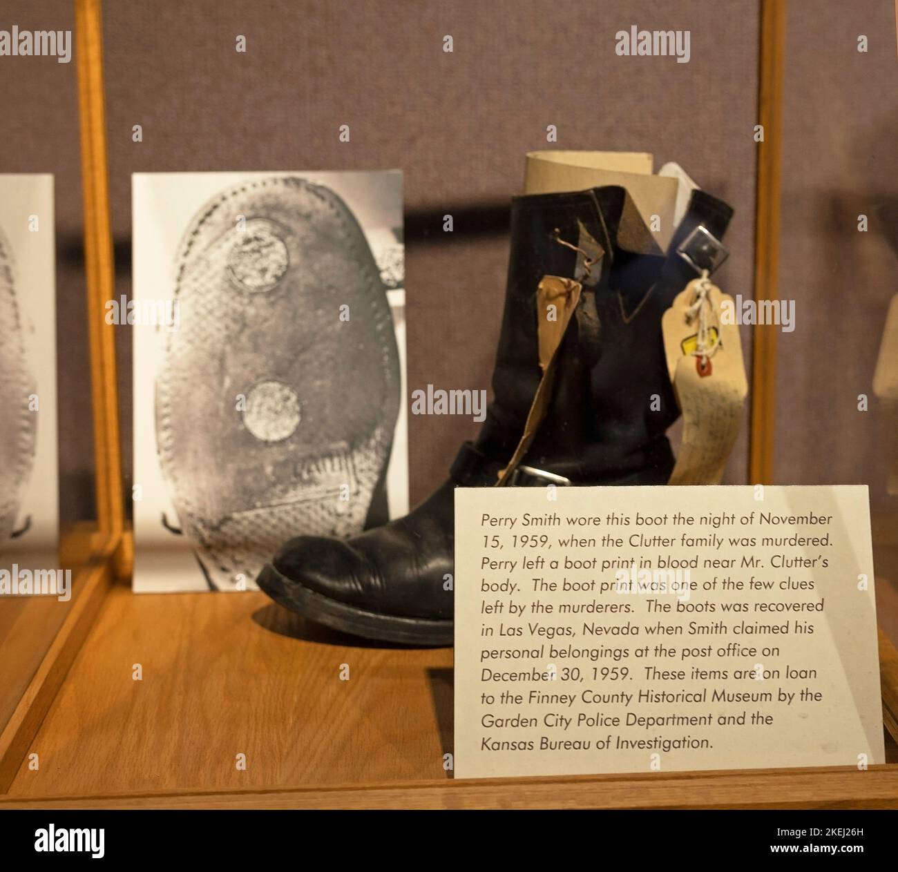 Holcomb, Kansas, USA. 8th Oct, 2022. The famous Clutter Home Murder ...