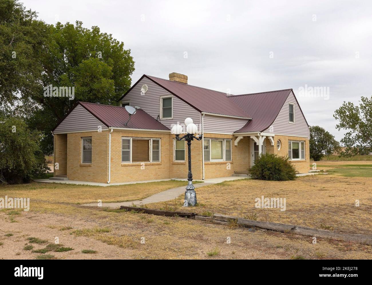 Holcomb, Kansas, USA. 7th Oct, 2022. The famous Clutter Home still ...