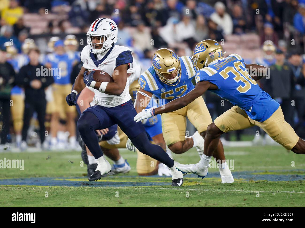 November 12, 2022 Arizona Wildcats running back Michael Wiley #6 ...
