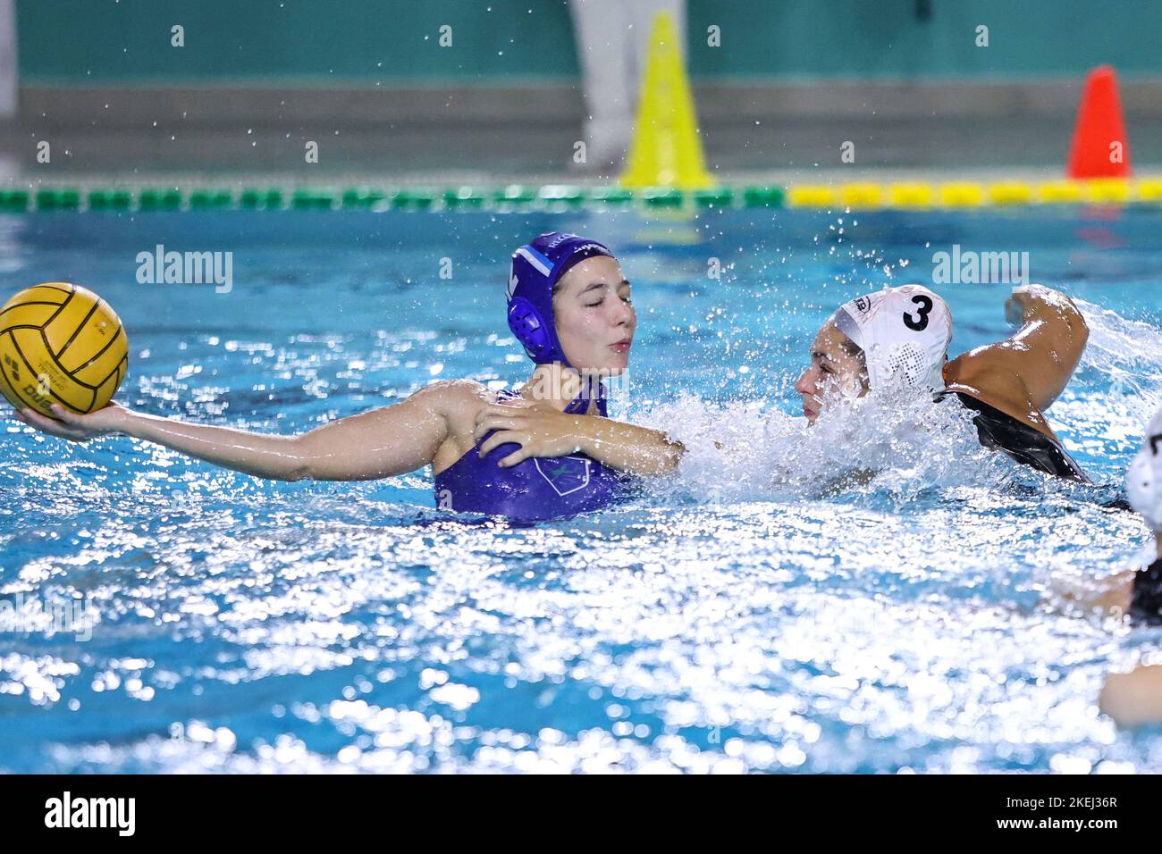 Piscina Babel, Rome, Italy, November 12, 2022, contrast Anita Radaelli ...