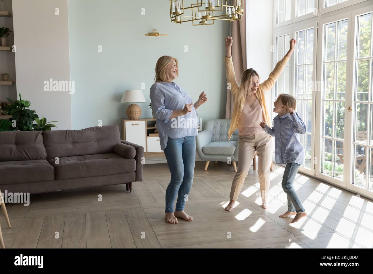Old women dancing hi-res stock photography and images - Alamy