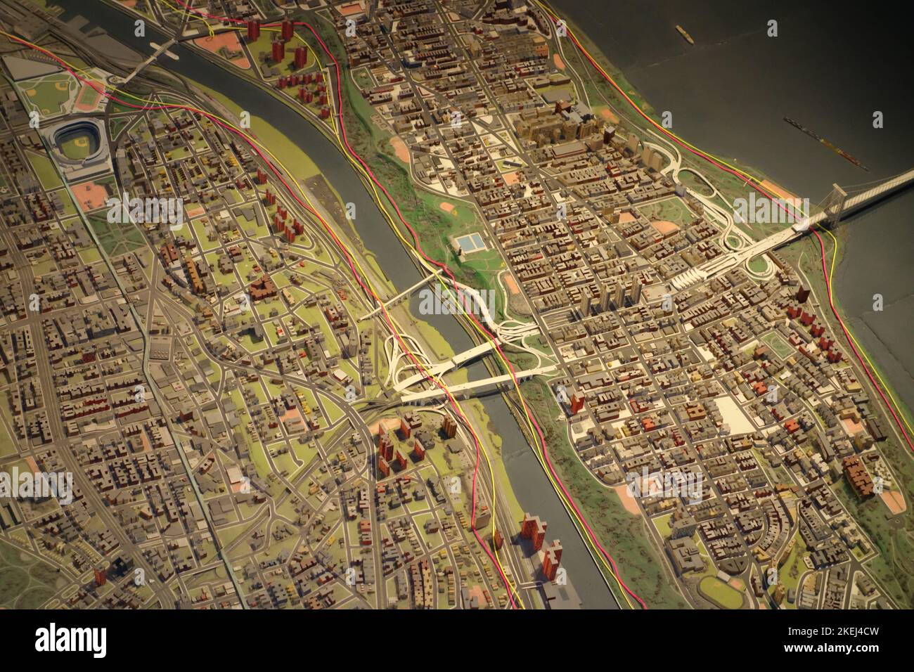 The Panorama of the City of New York is an urban model of New York City ...