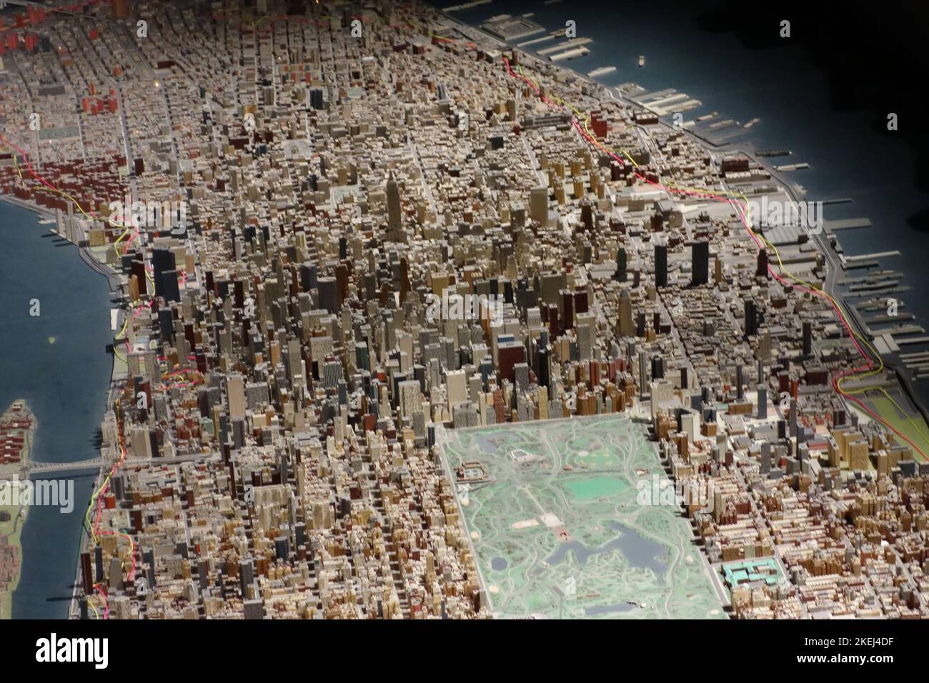 The Panorama of the City of New York is an urban model of New York City ...