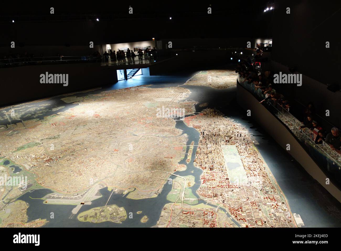 The Panorama of the City of New York is an urban model of New York City ...