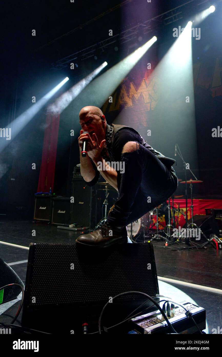 Diamond Head perform at O2 Guildhall on 12 November 2022 in Southampton ...