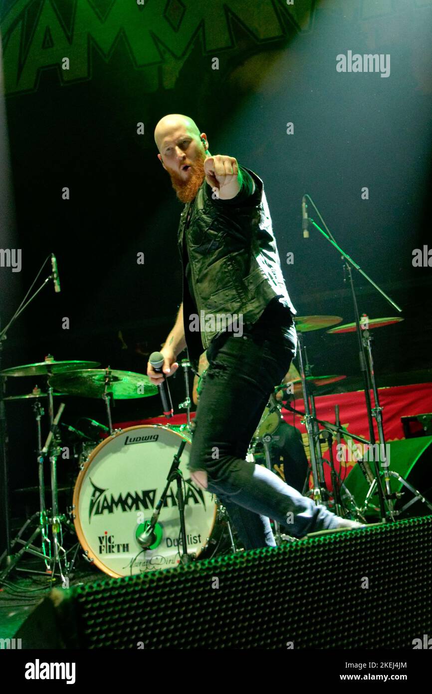 Diamond Head Perform At O2 Guildhall On 12 November 2022 In Southampton