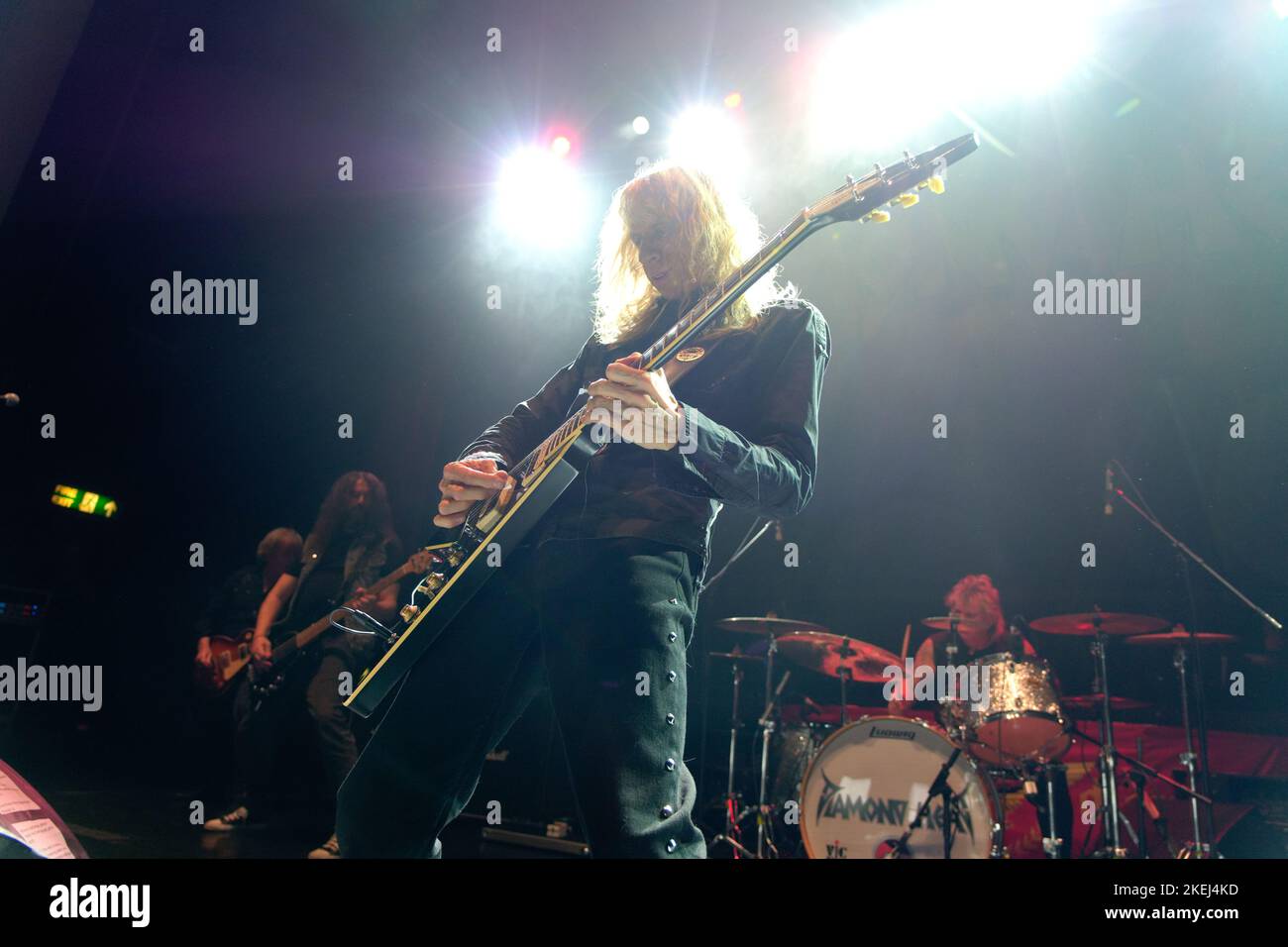 Diamond Head Perform At O2 Guildhall On 12 November 2022 In Southampton