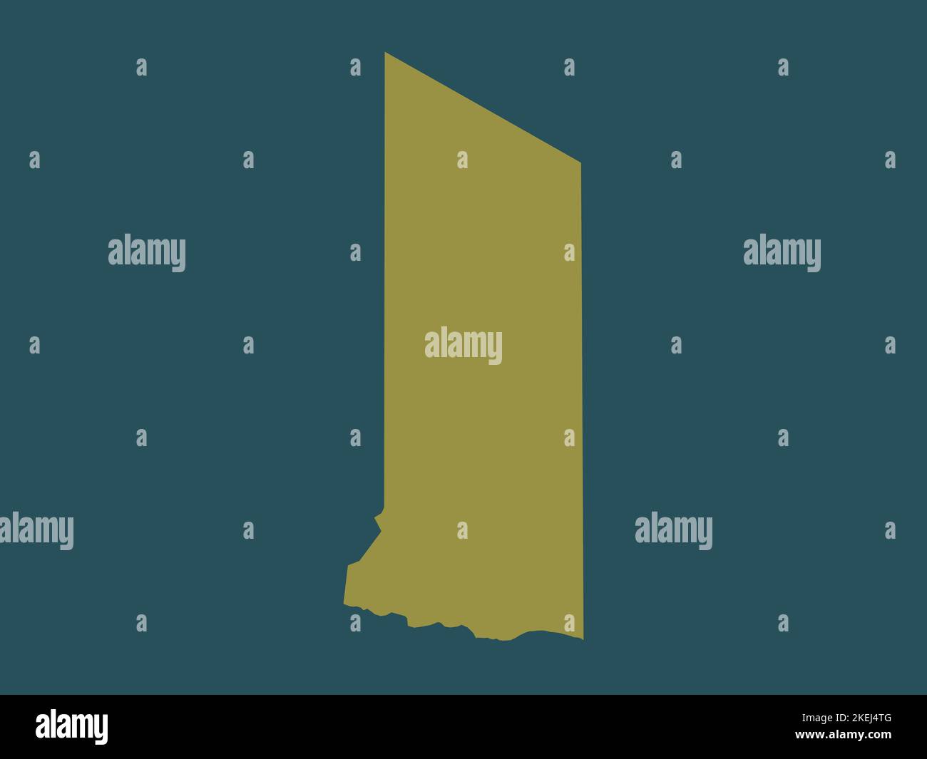 Outline map of ennedi est hi-res stock photography and images - Alamy