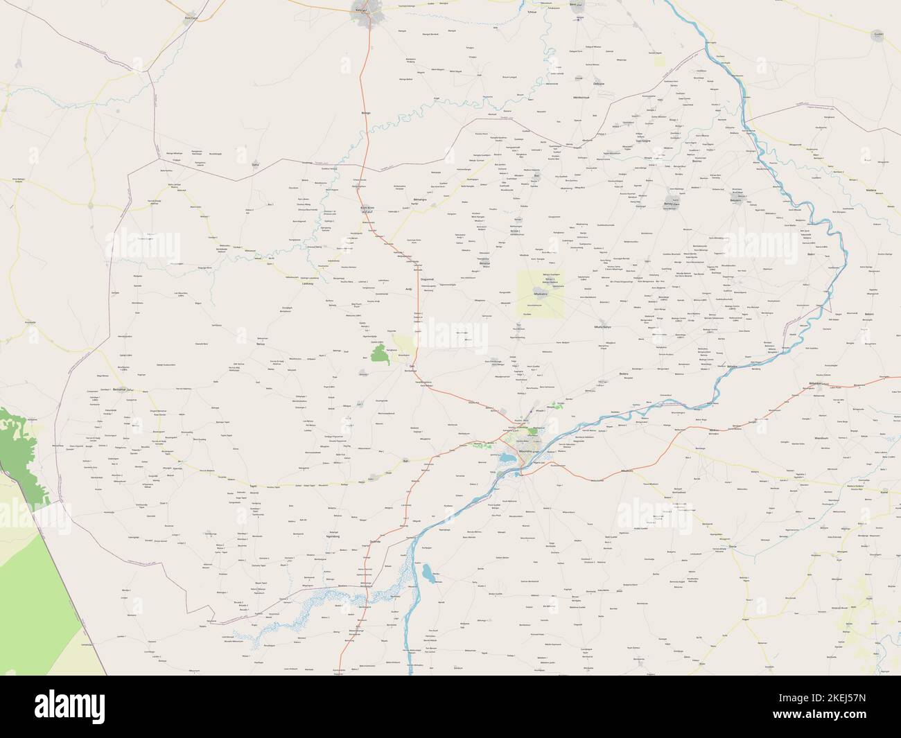 Occidental africa map hi-res stock photography and images - Alamy