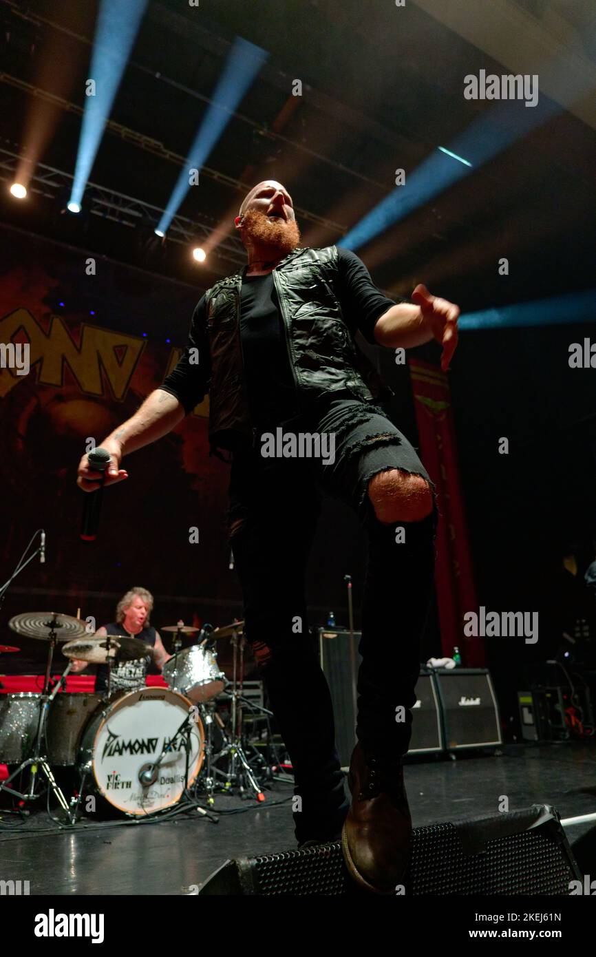 Diamond Head Perform At O2 Guildhall On 12 November 2022 In Southampton