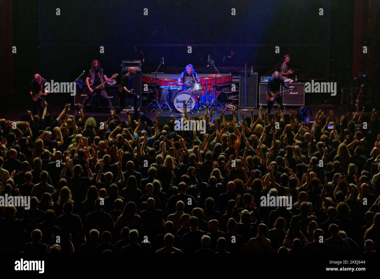 Diamond Head Perform At O2 Guildhall On 12 November 2022 In Southampton