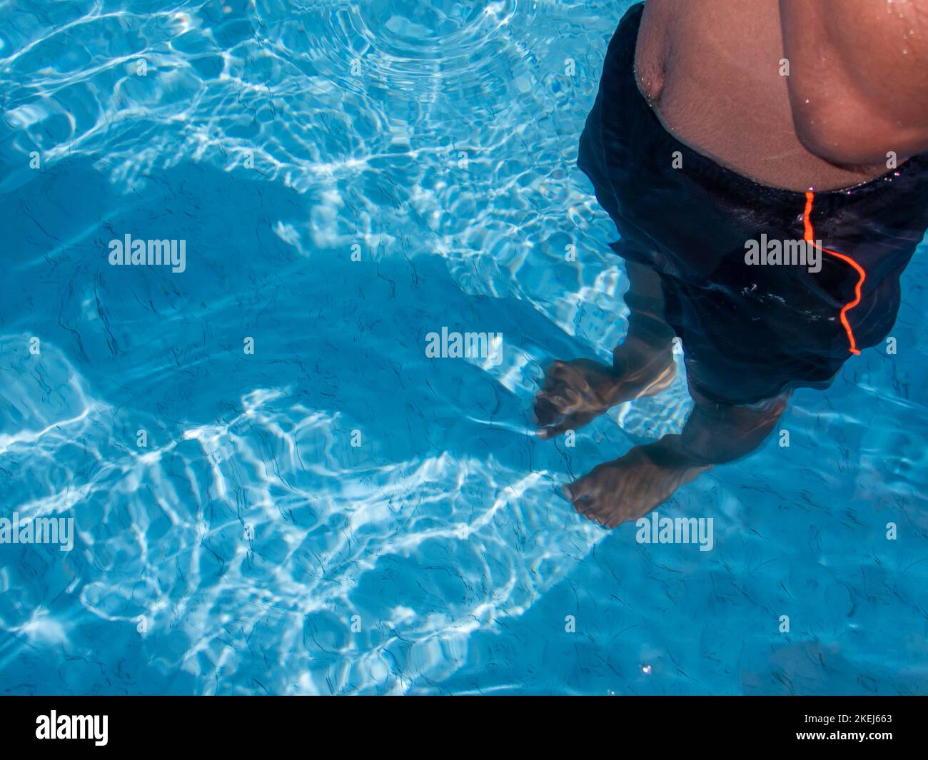 African american swimmer man pool hi-res stock photography and images ...