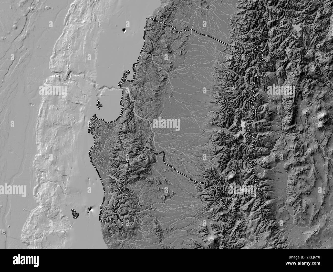 Bio bio chile map geography hi-res stock photography and images - Alamy