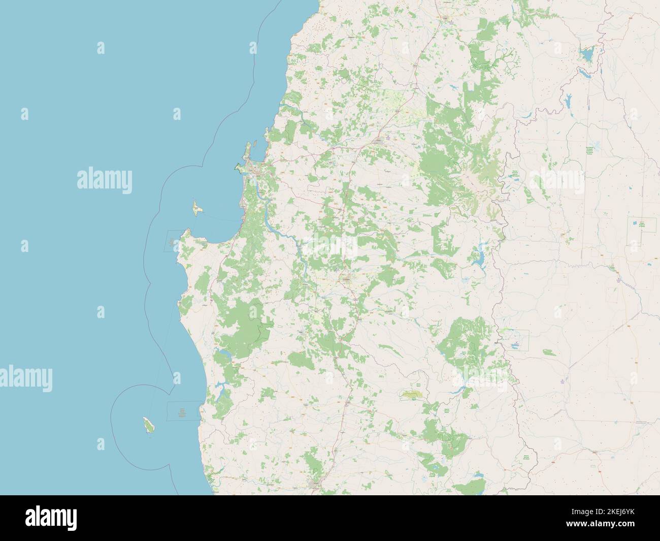 Bio bio chile map geography hi-res stock photography and images - Alamy