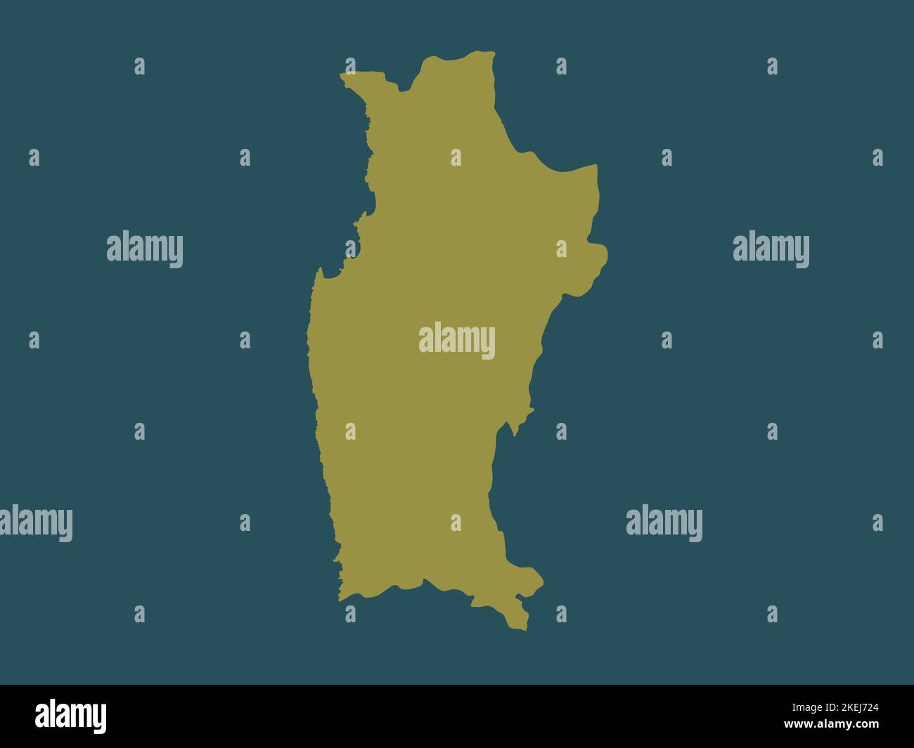 Coquimbo map hi-res stock photography and images - Alamy