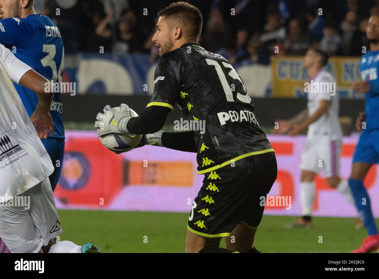 Carlo Castellani stadium, Empoli, Italy, November 11, 2022, Vicario ...