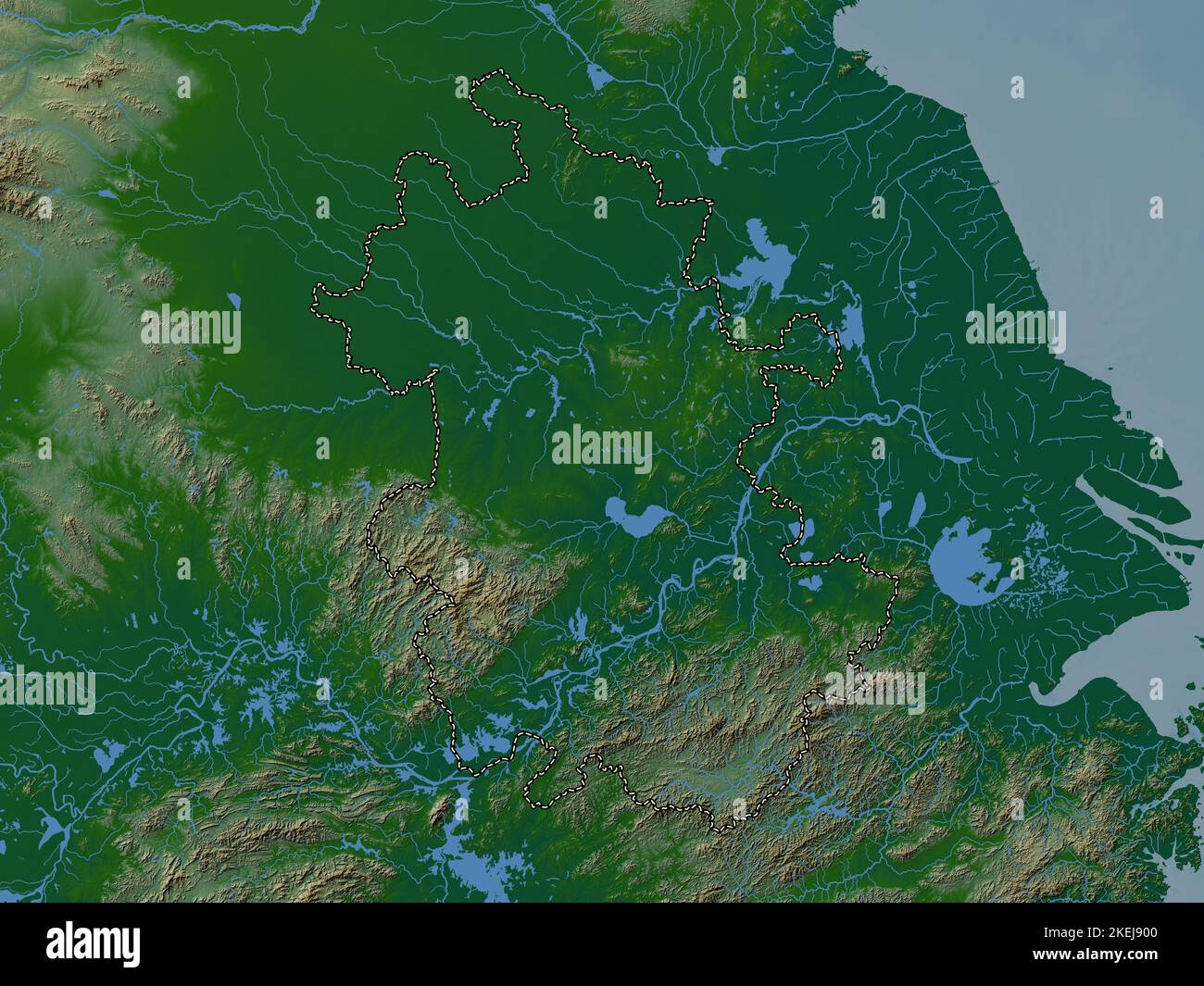 Map of hefei hi-res stock photography and images - Alamy
