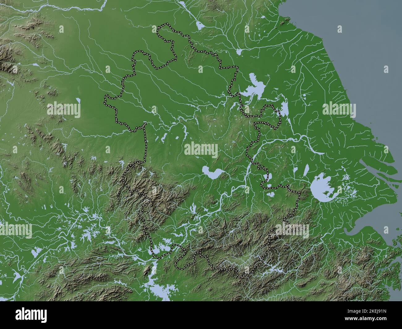 Anhui contour hi-res stock photography and images - Alamy