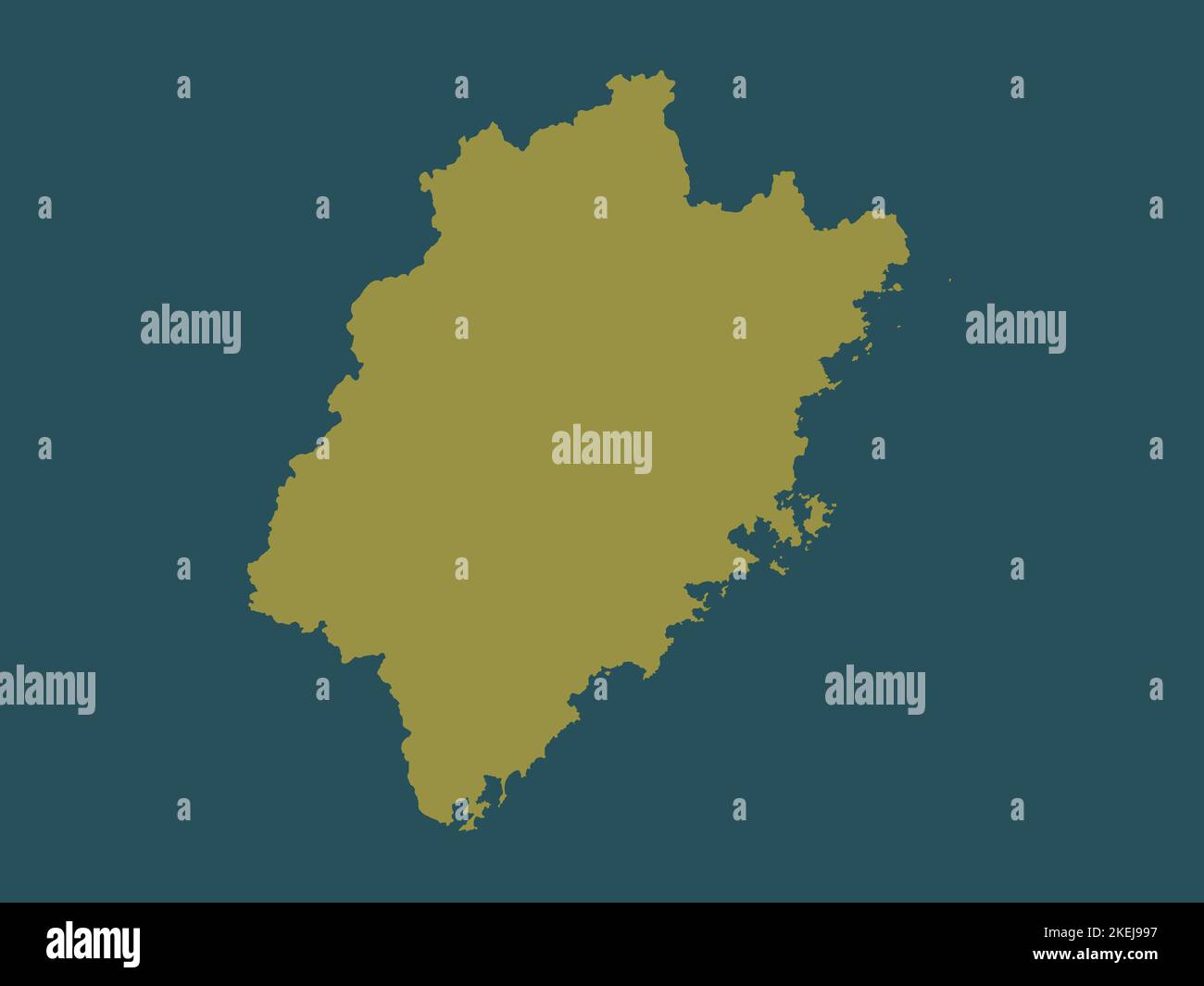Fujian china asia map hi-res stock photography and images - Alamy