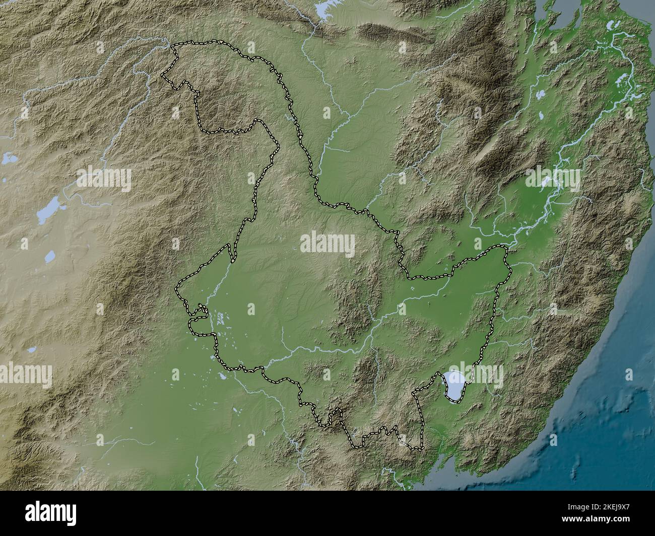 Map of harbin hi-res stock photography and images - Alamy