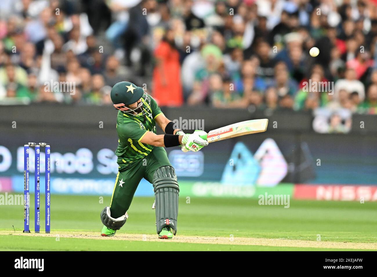 Melbourne, Australia. 13th Nov, 2022. Mohammad Rizwan of Pakistan play ...