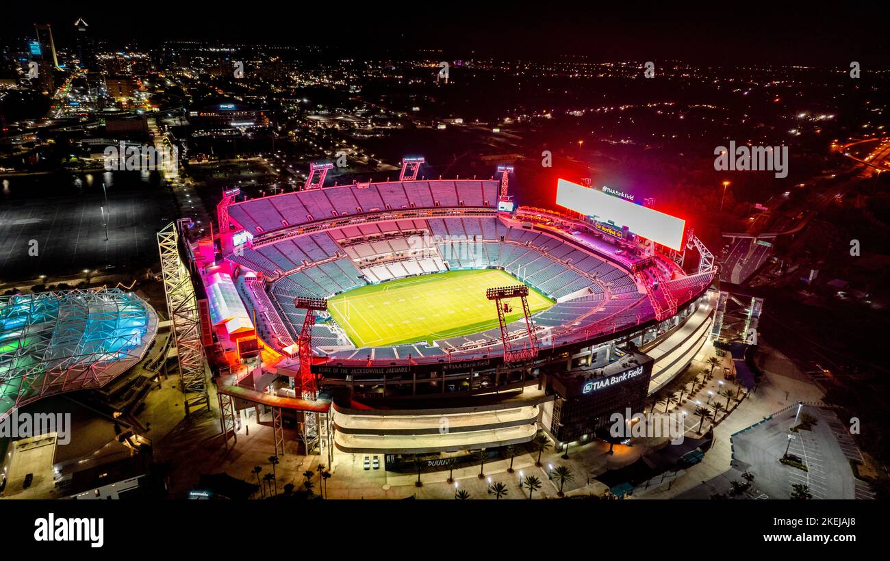 Jacksonville Jaguars Stadium Night
