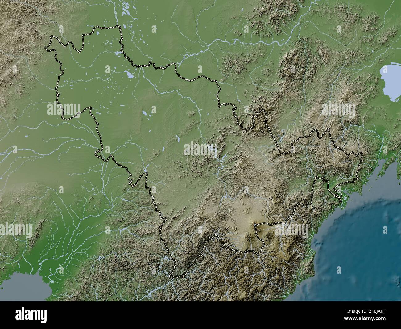 Map of changchun hi-res stock photography and images - Alamy